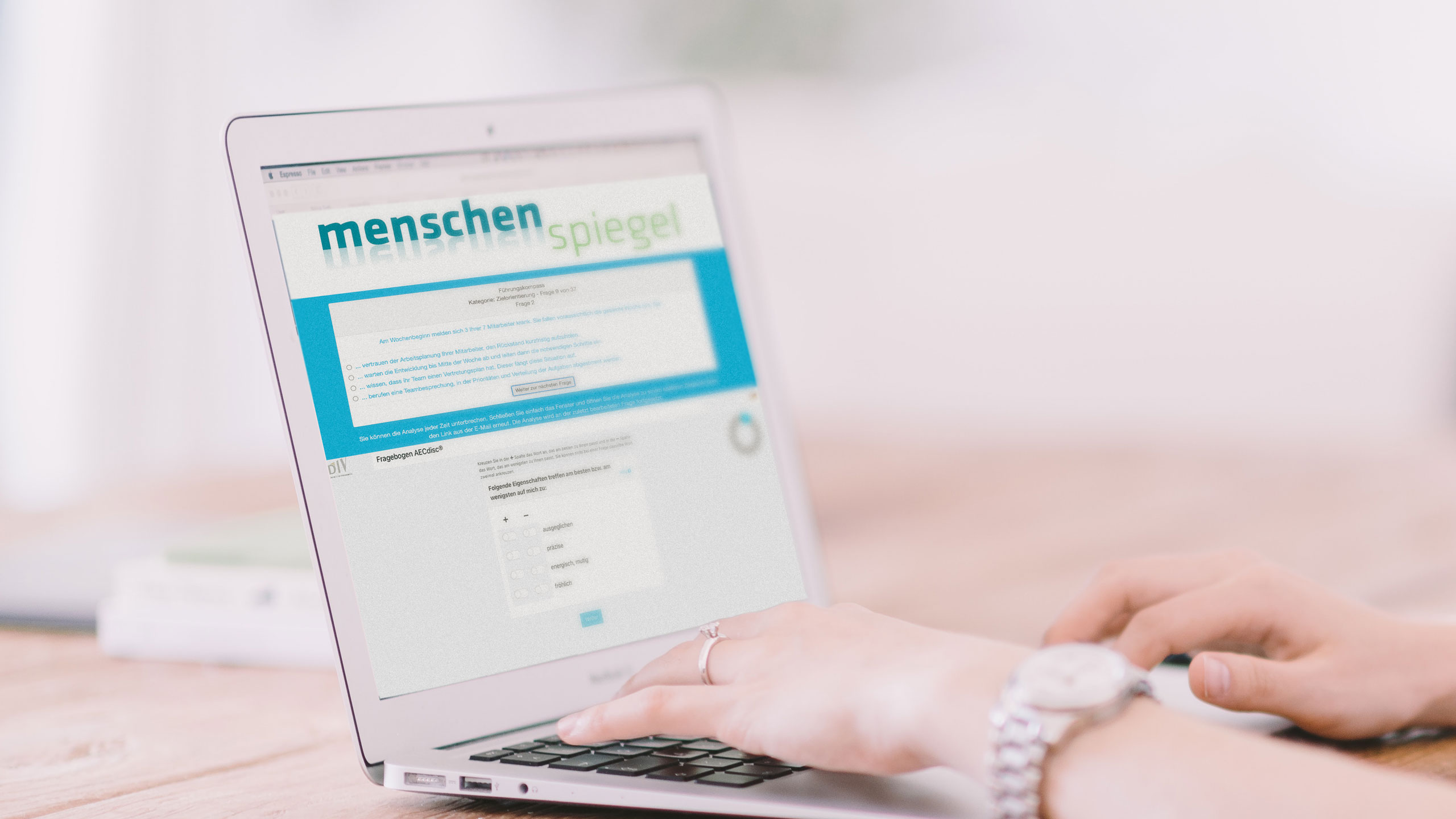 AECdisc® Potentialanalyse | menschenspiegel